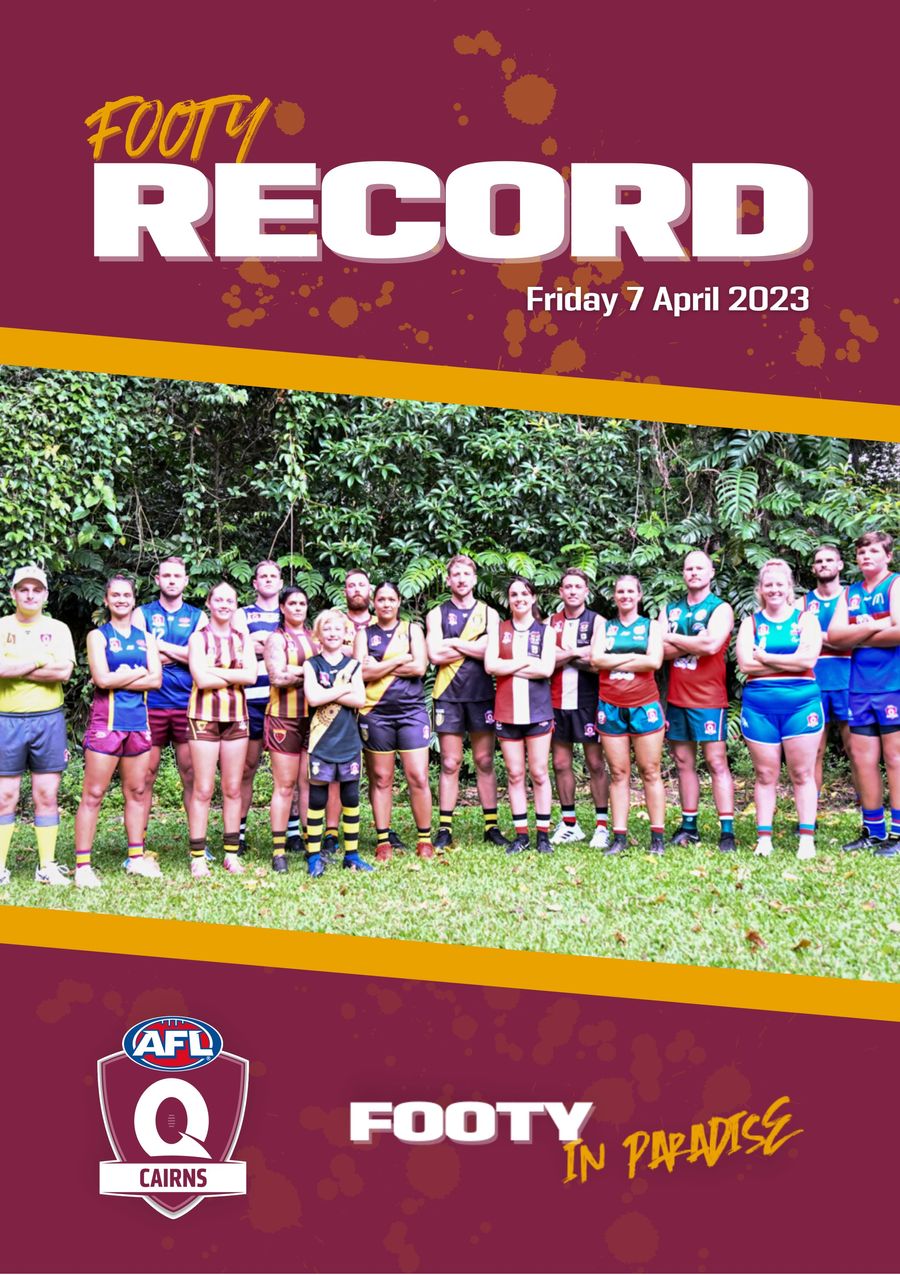 Footy Record - 7th April 2023 by AFLCairns - Flipsnack