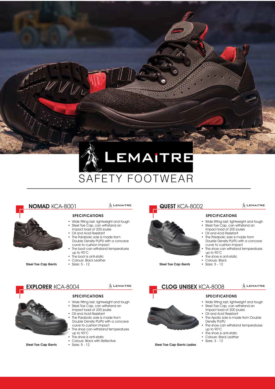 KCA-SUPPLIES SAFETY SHOES by Aadil Abuwak - Flipsnack