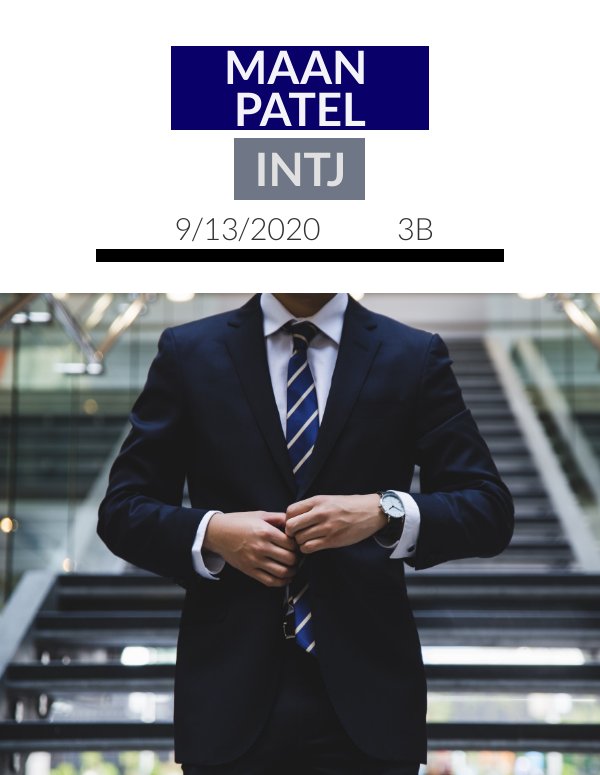 Maan Patel INTJ project by Maan Patel - Flipsnack