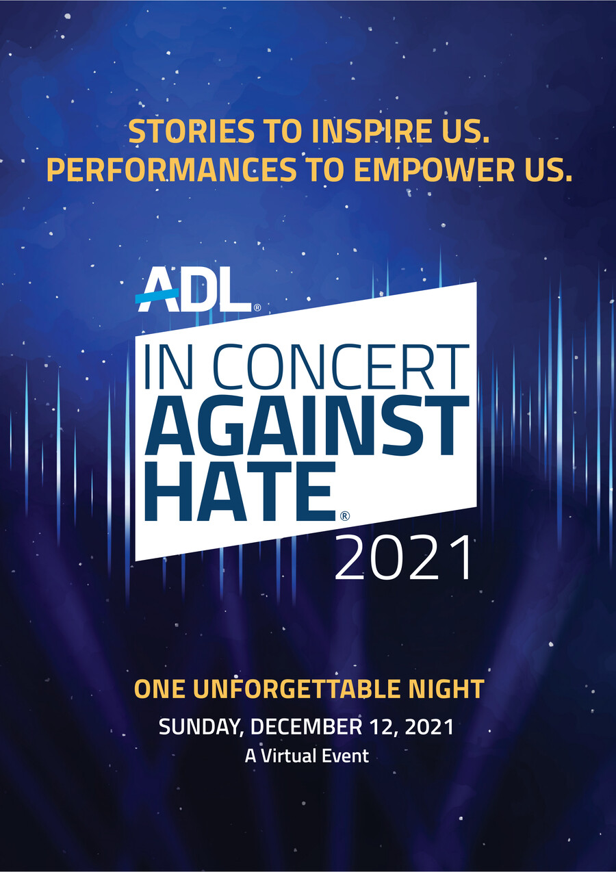 2021 ADL In Concert Against Hate Program by Rebecca Walters - Flipsnack