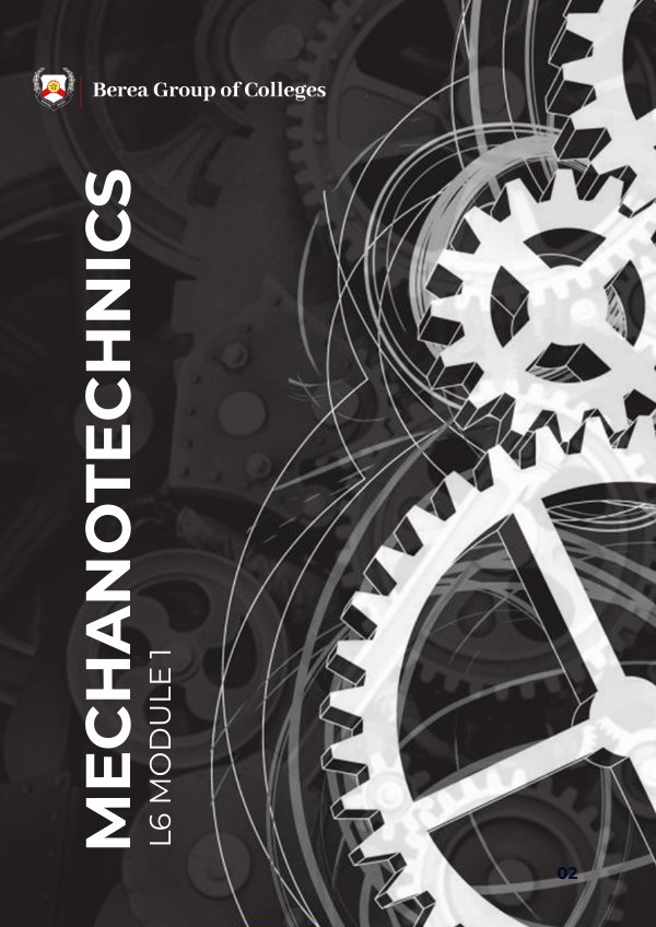 Mechanotechnics L6 Module 1 by E-Publishing