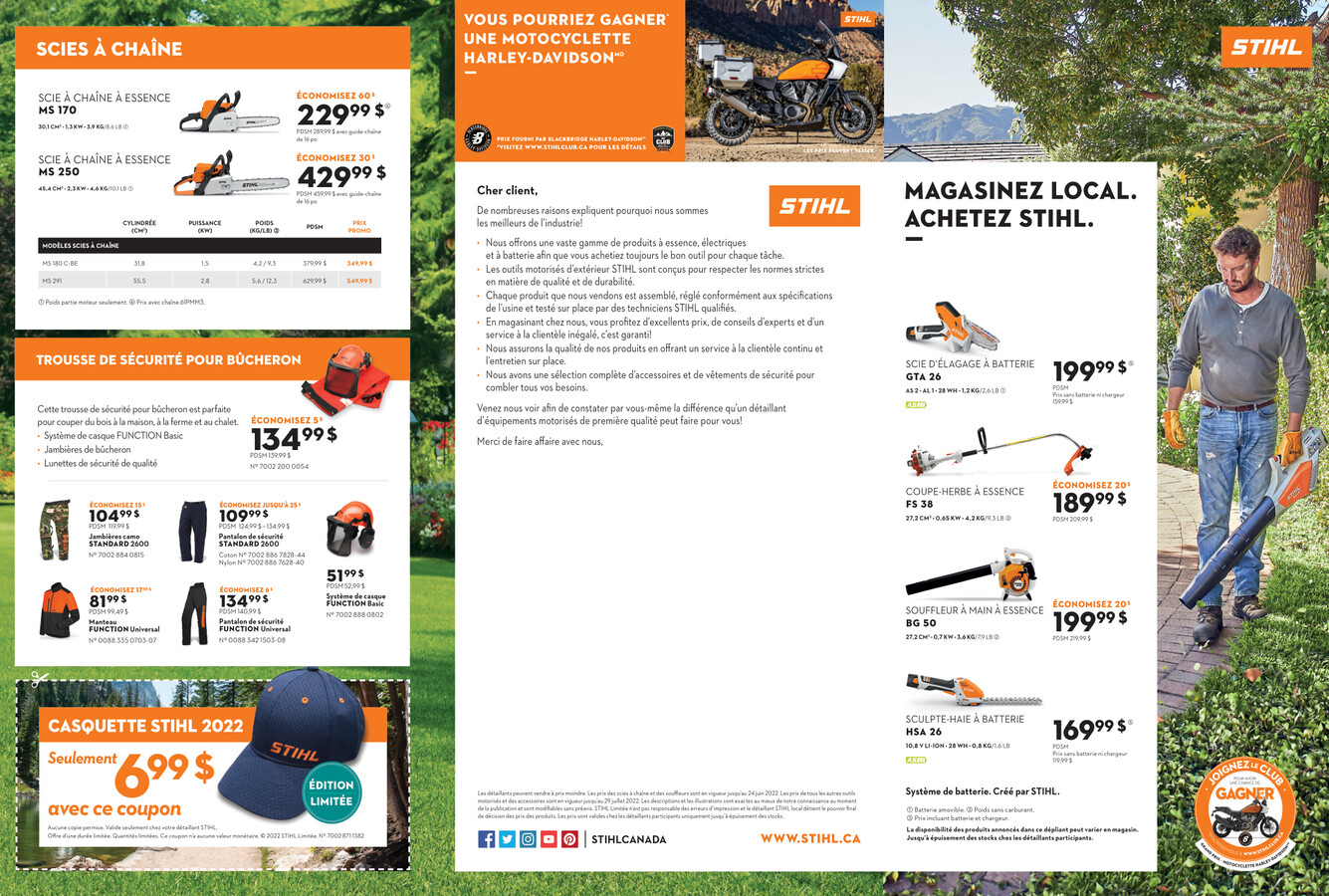 Catalogue Printemps Stihl by Marketing JLD-Laguë - Flipsnack