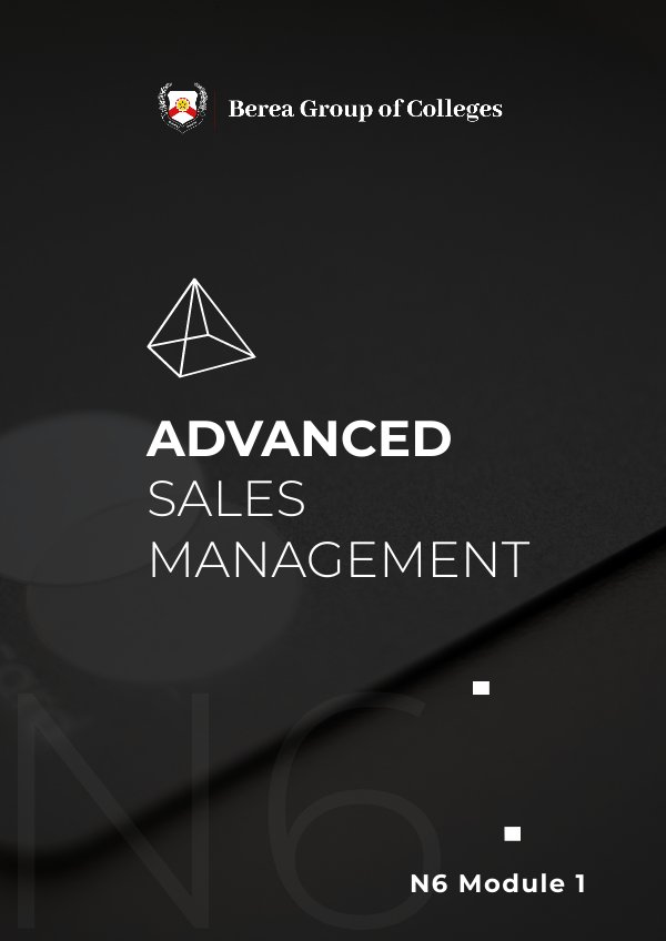 Advanced Sales Management N6 Module 1 by E-Publishing - Flipsnack