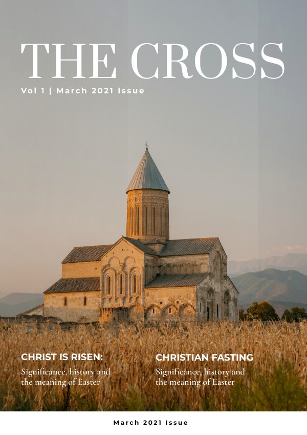 The Cross Church Magazine Template by Flipsnack templates - Flipsnack