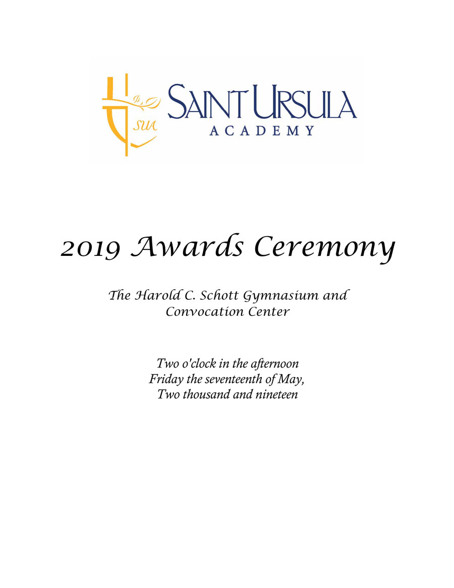 SUA 2019 Awards Ceremony Program by Misha Bell - Flipsnack