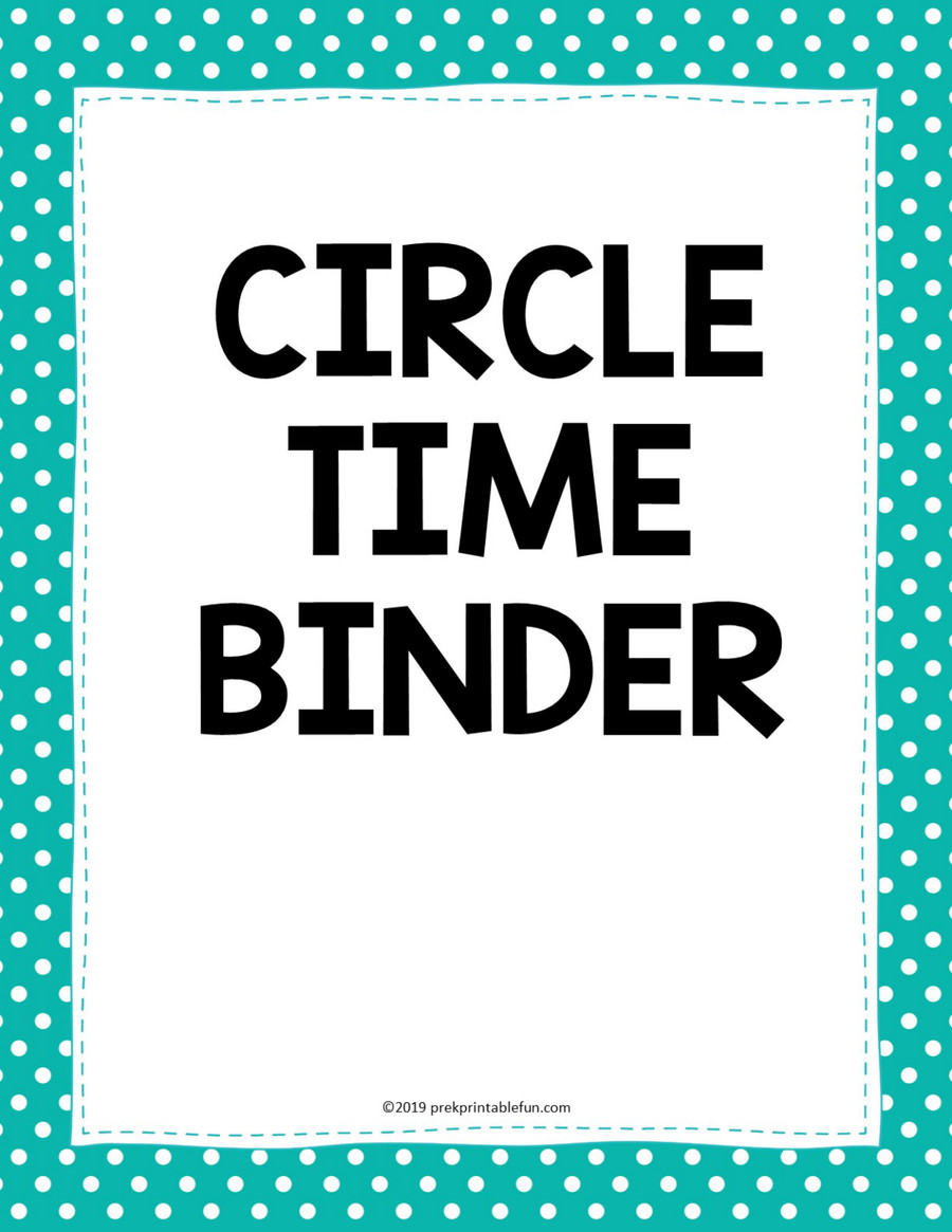 Circle Time Binder by melissa solomon - Flipsnack