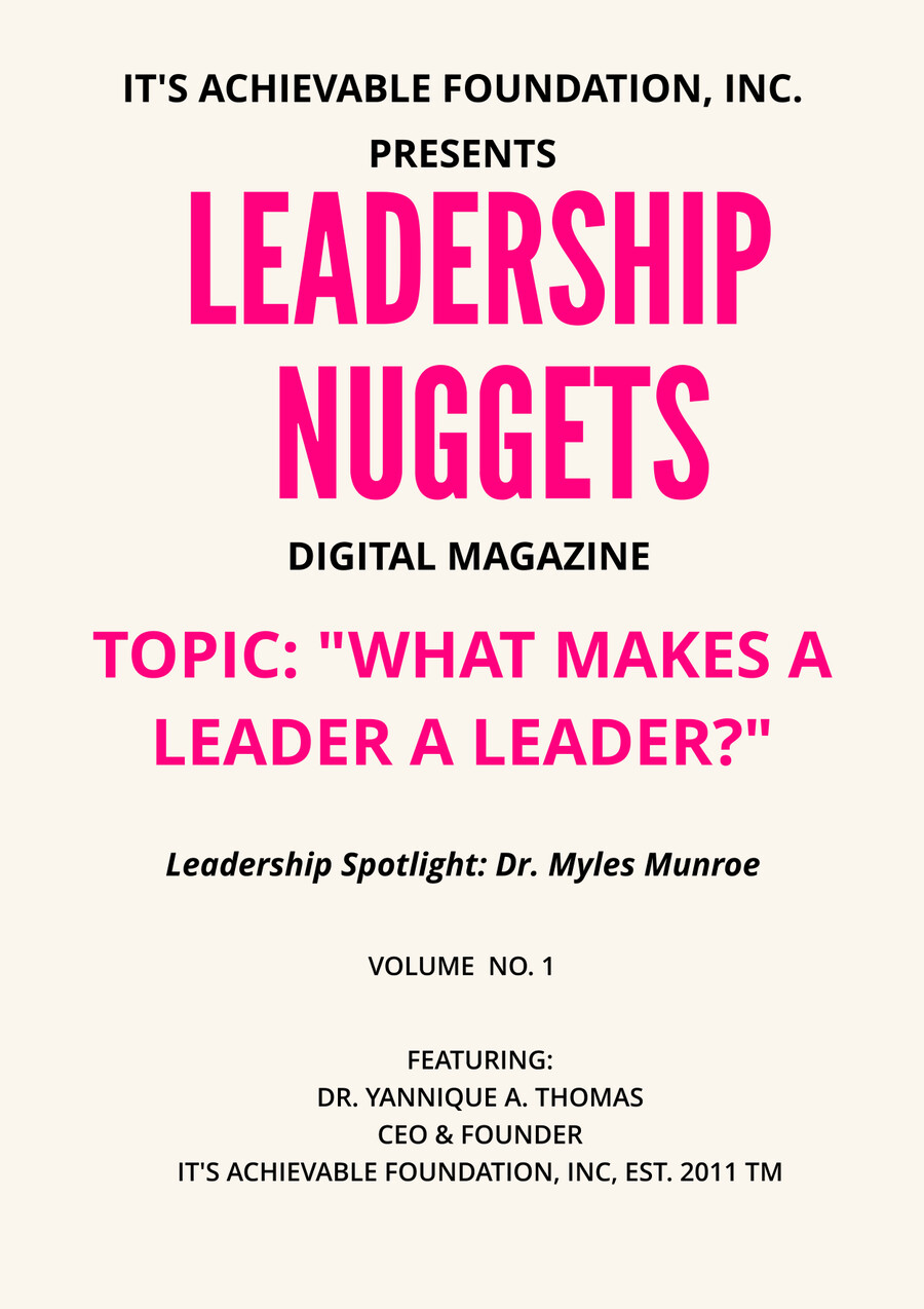 LEADERSHIP NUGGETS by ITS... - Flipsnack