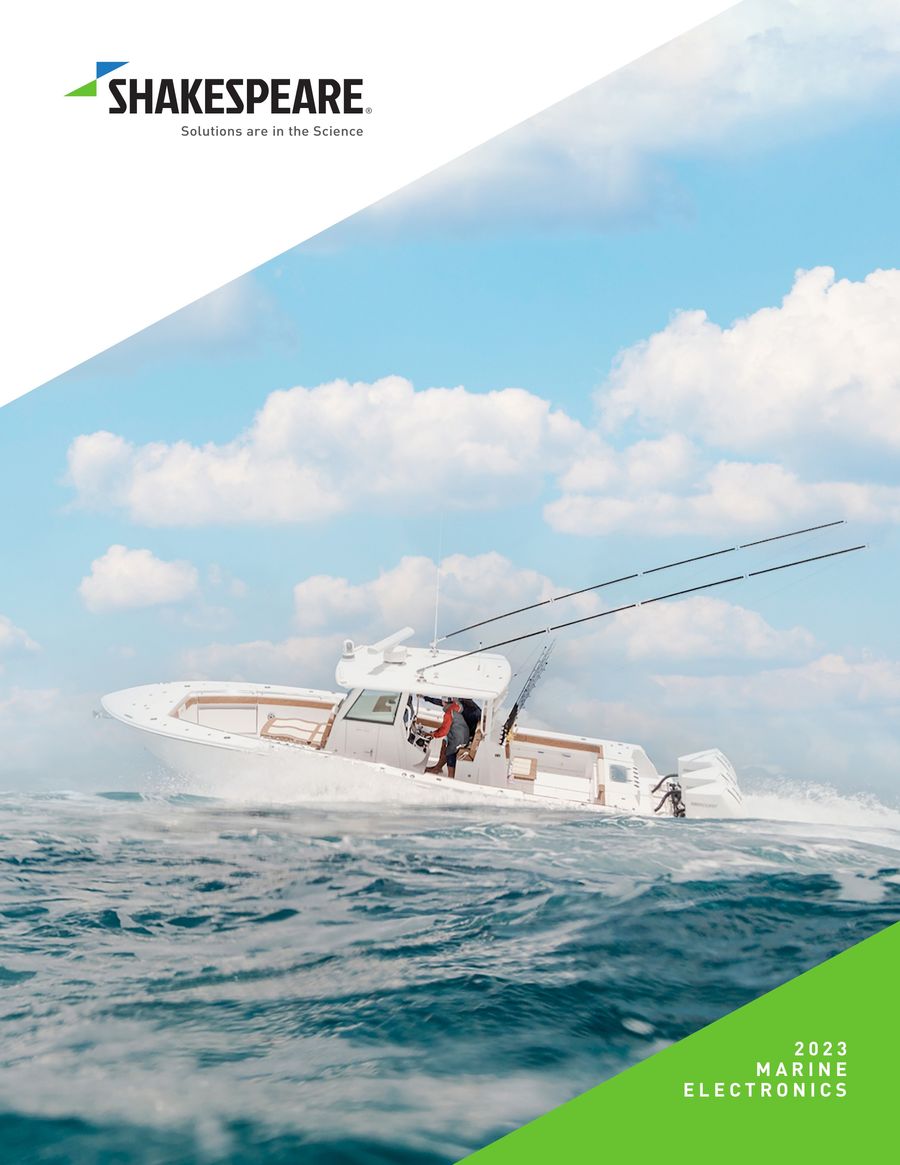 Shakespeare Marine Electronics - 2023 Catalog by... - Flipsnack