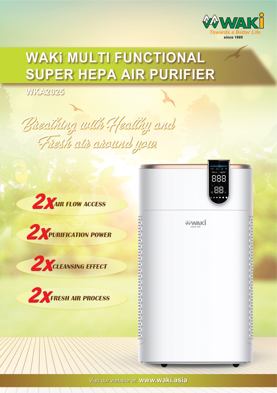 WAKi Multi Functional Super Hepa Air Purifier (English) by WAKi WORLD ...