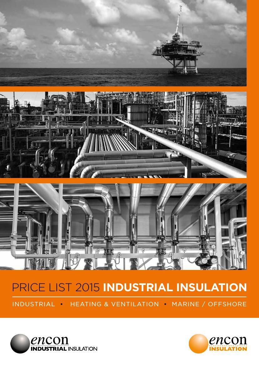 Encon Insulation Price List Catalogue by Flip Book - Flipsnack