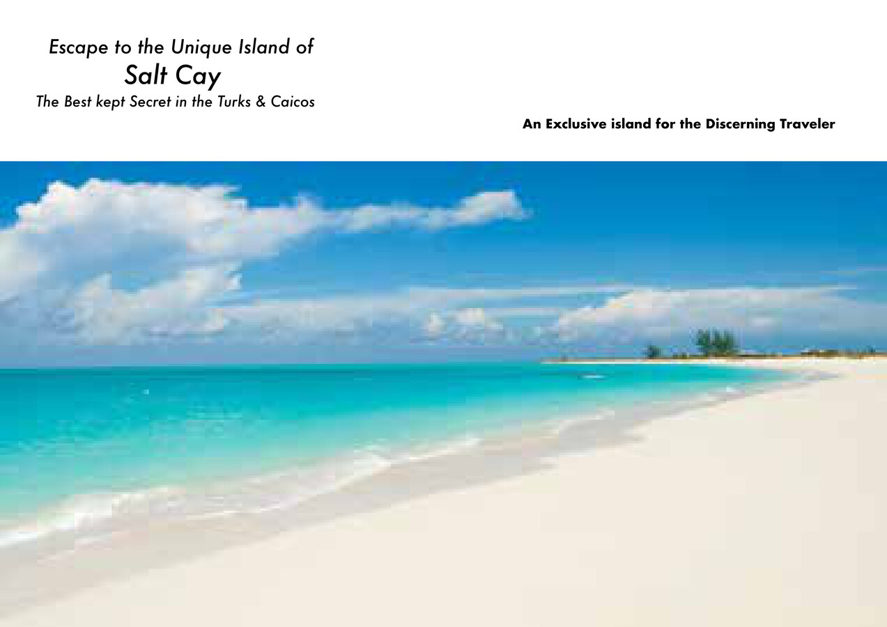 Welcome to the Unique Island of Salt Cay for the Discerning Trav by ...