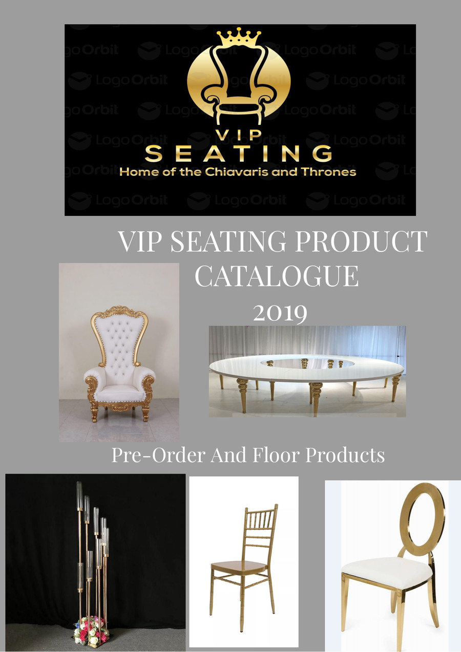 2019 VIP Seating Catalogue by Jerri - Flipsnack