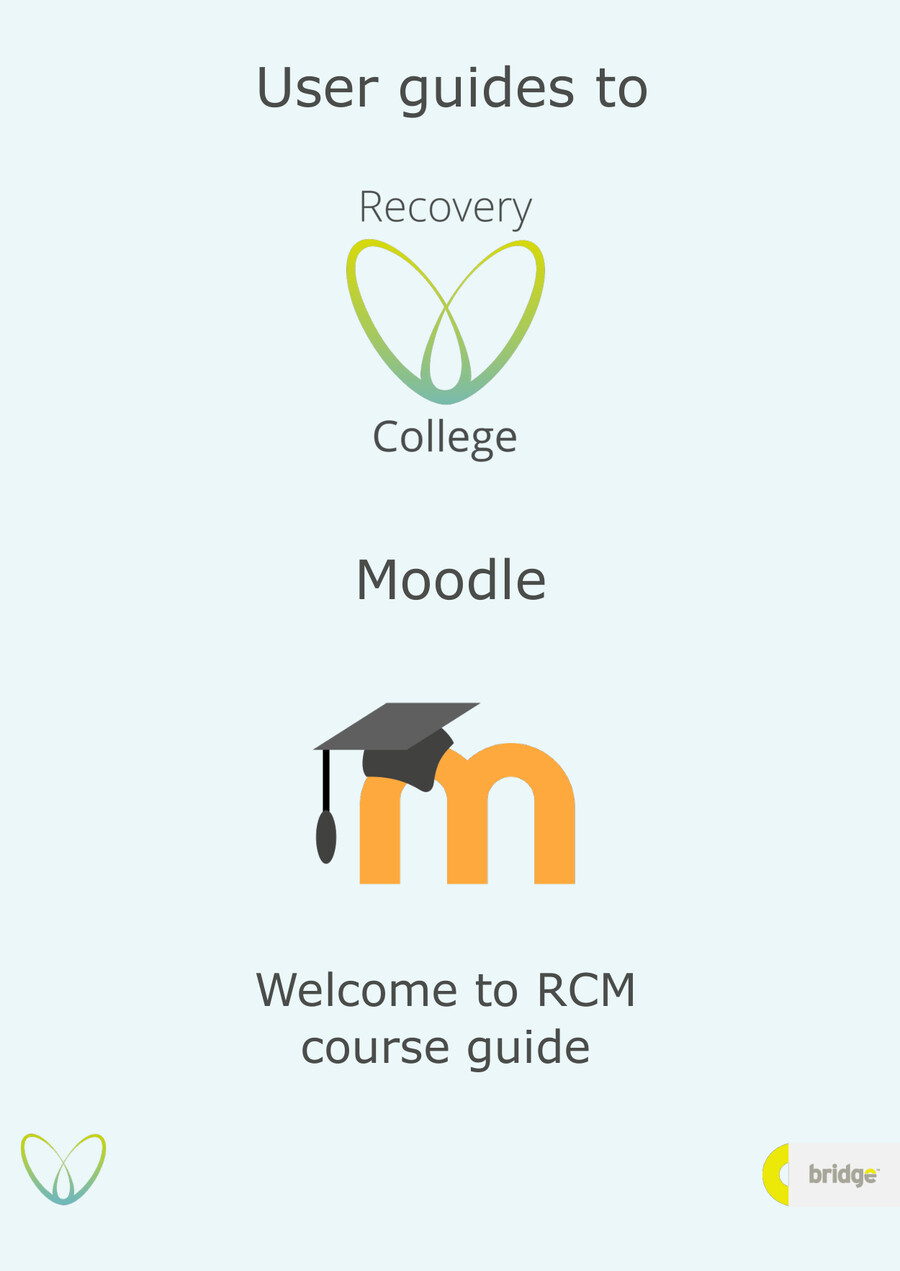 RCM Welcome course guide by Recovery... - Flipsnack