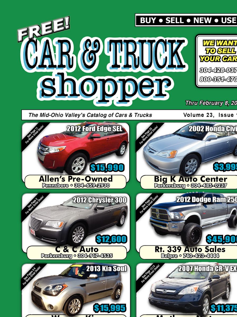 Car & Truck Shopper in Parkersburg, WV and Marietta, OH by Ohio Valley ...