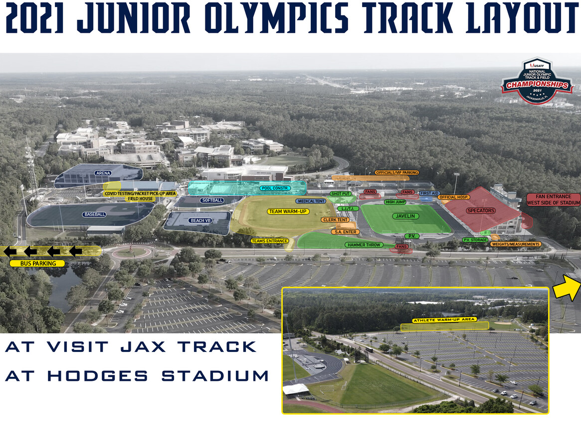 2021 USATF National JOTF Championships Facility Layout by sarah.linehan ...
