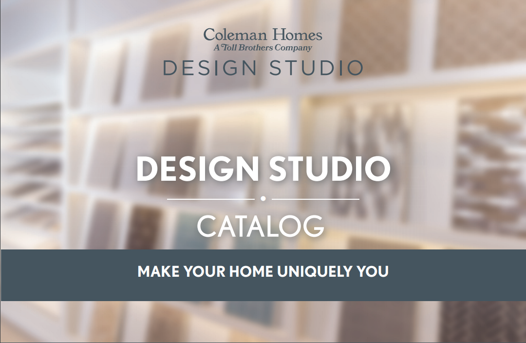 Design Studio Catalog 2020 by Coleman Homes - Flipsnack