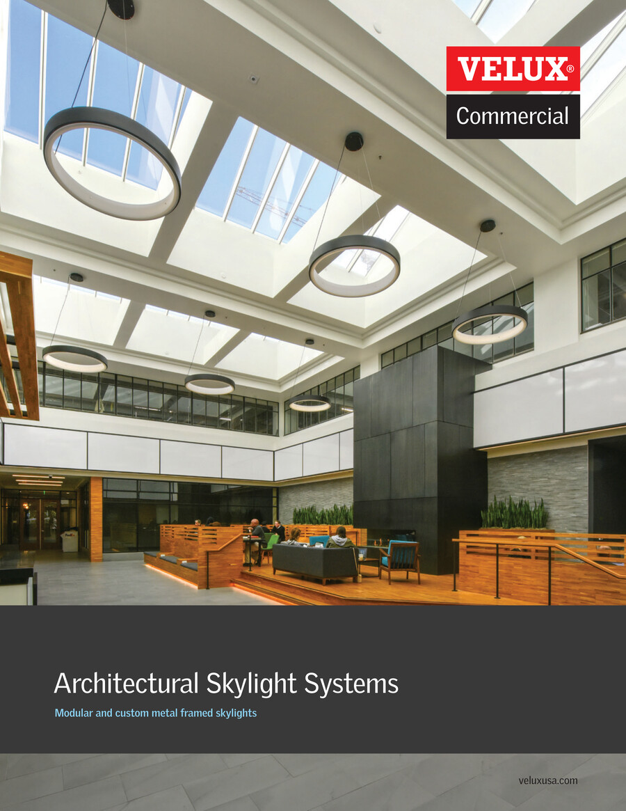 Commercial Architectural Skylight Systems by VELUX Skylights