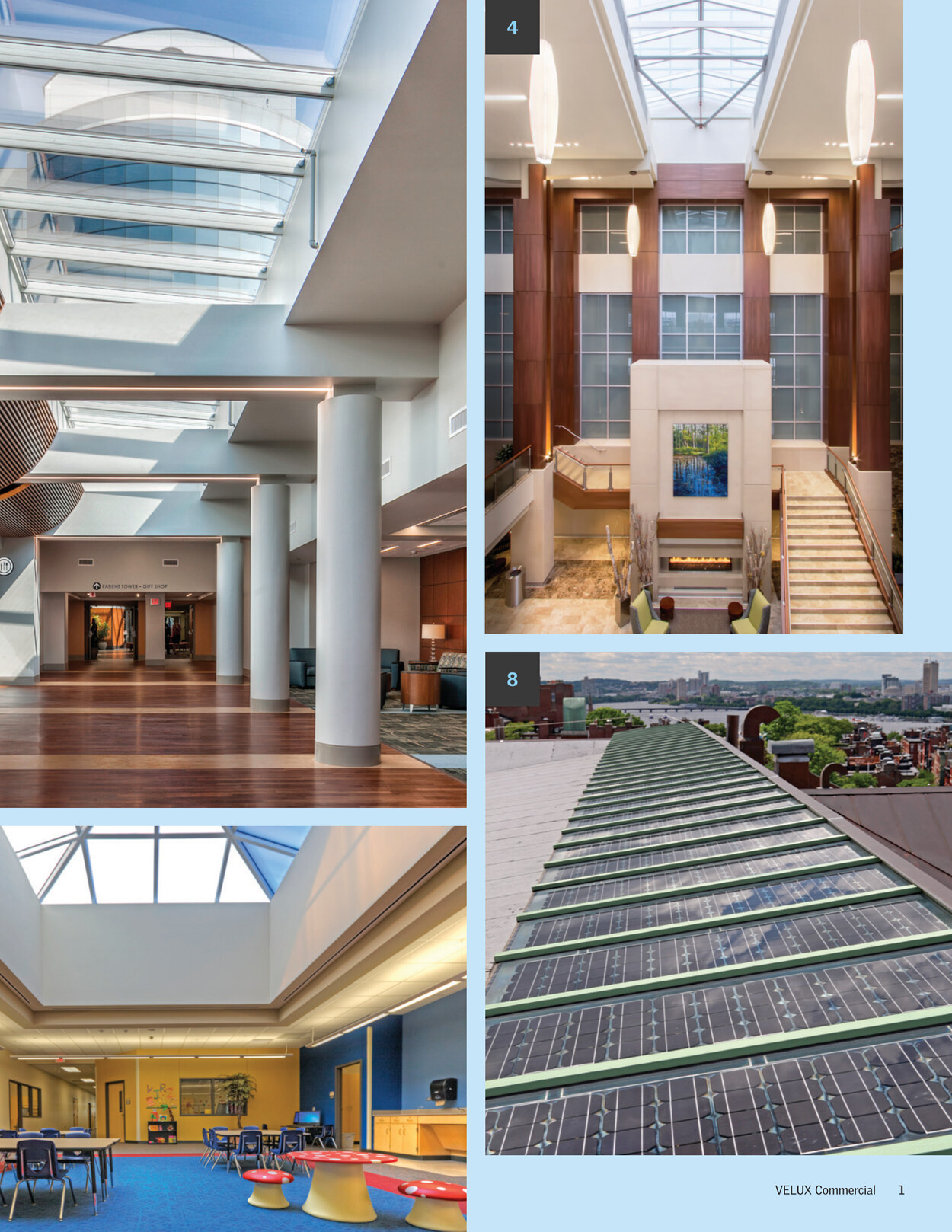 Commercial Architectural Skylight Systems by VELUX Skylights