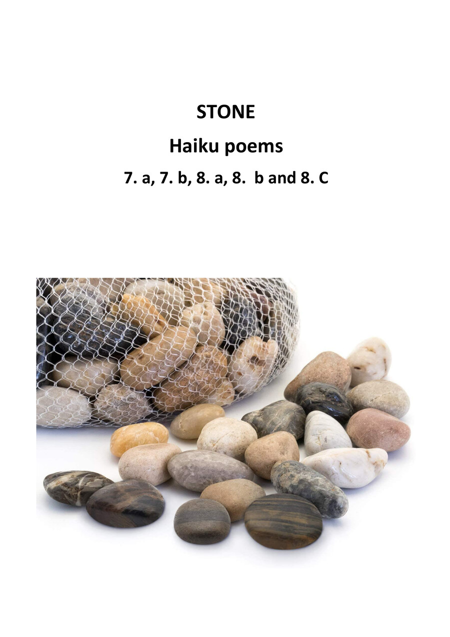 STONE haiku poems by Nina Čalić - Flipsnack