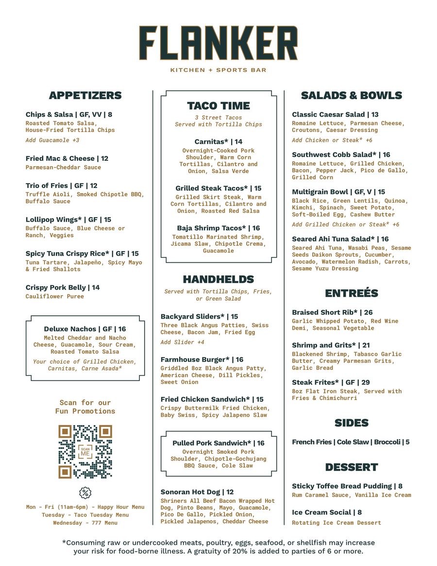 Flanker AZ Main Menu by CRH - Flipsnack