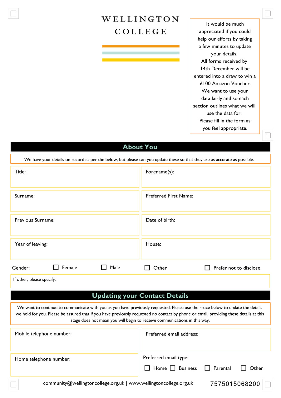Data Capture Forms By Josie Benge Flipsnack