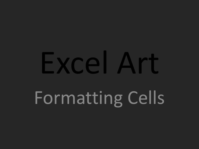 Excel Art work by Brian - Flipsnack