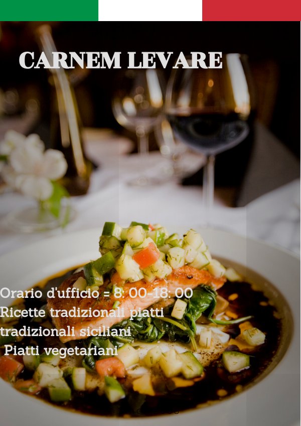 menú comida italiana by - Flipsnack