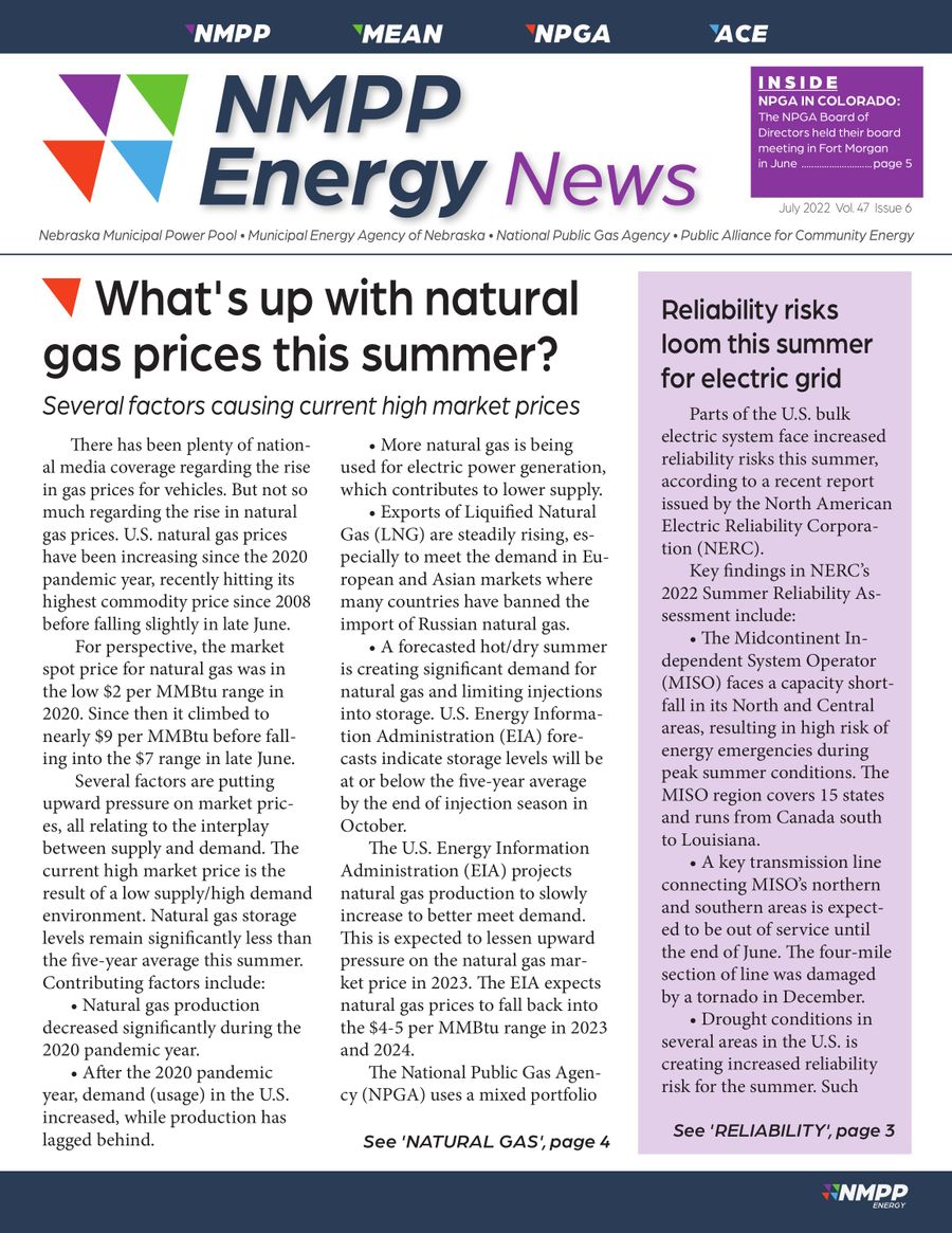 July NMPP Energy News by NMPP Energy - Flipsnack