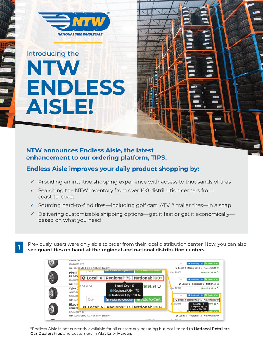 6988_2019_NTW_TIPS Endless Aisle FLYER Update by TBC - Flipsnack