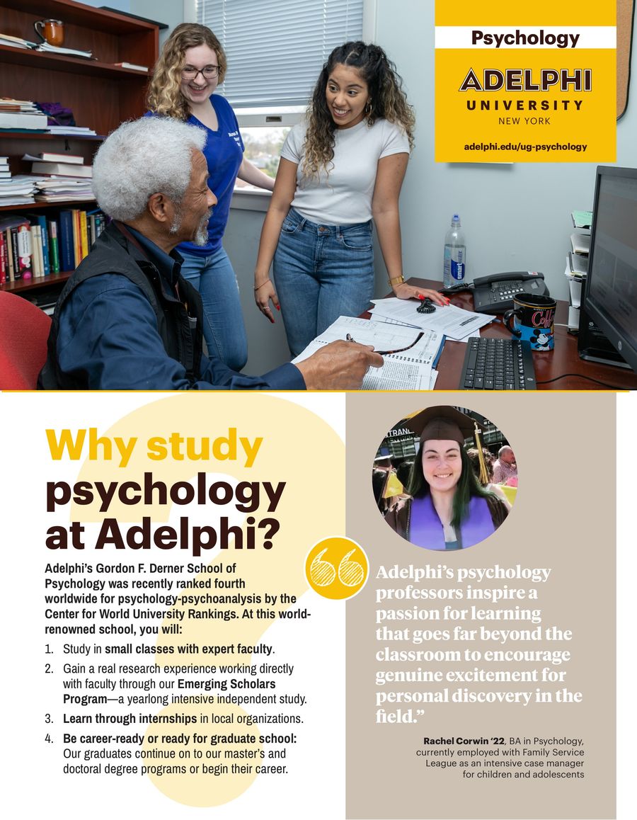Adelphi University Psychology by Noelle - Flipsnack