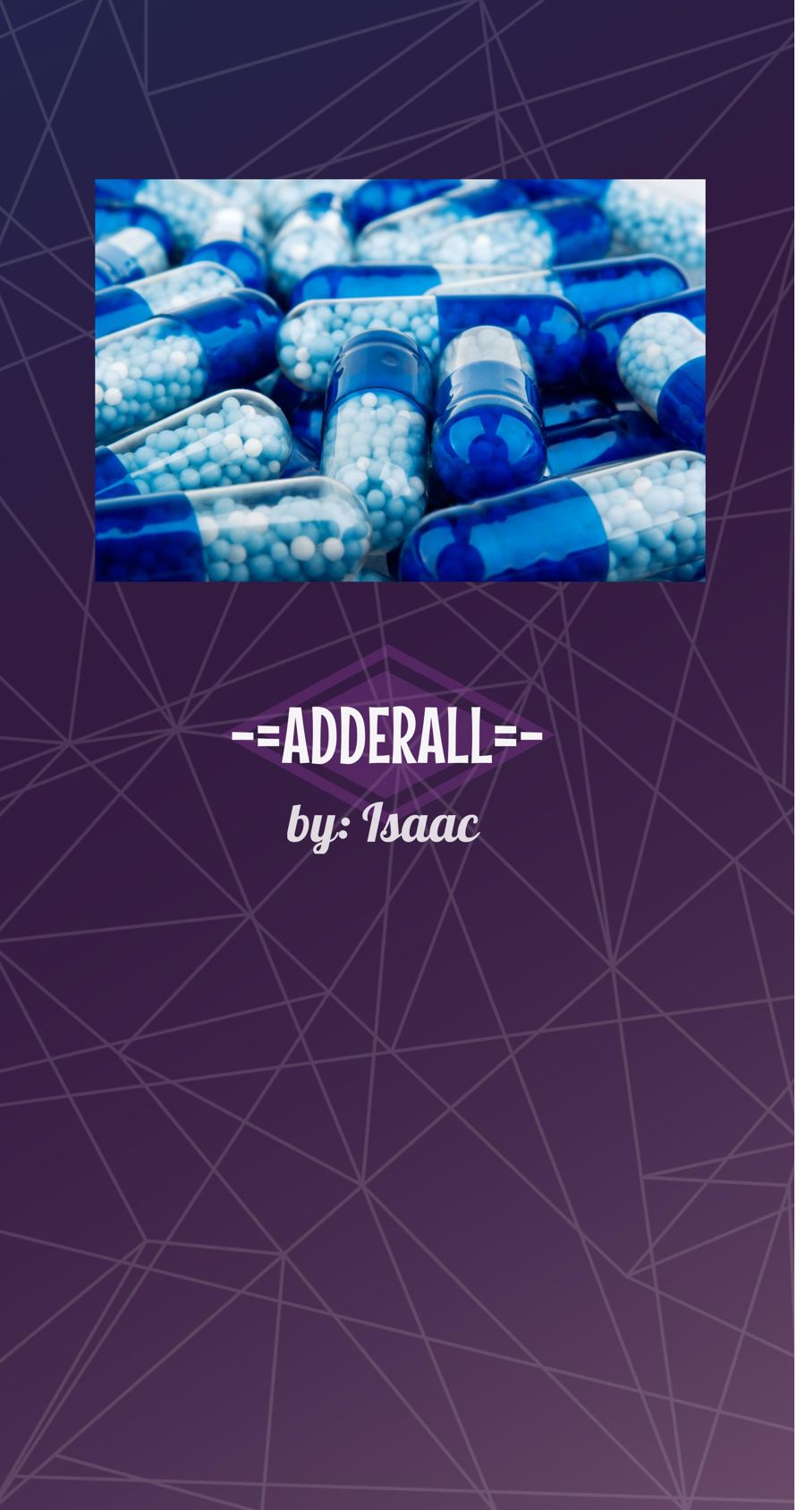 Adderall brochure by Isaac Nguyen - Flipsnack