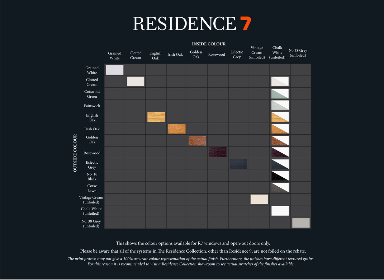 Residence 7 Colour Chart by Chris - Flipsnack