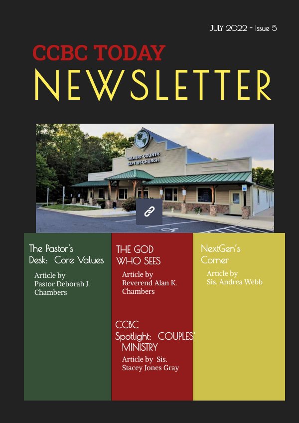 CCBC Newsletter - July 2022 Issue by Fanette M. Jones - Flipsnack