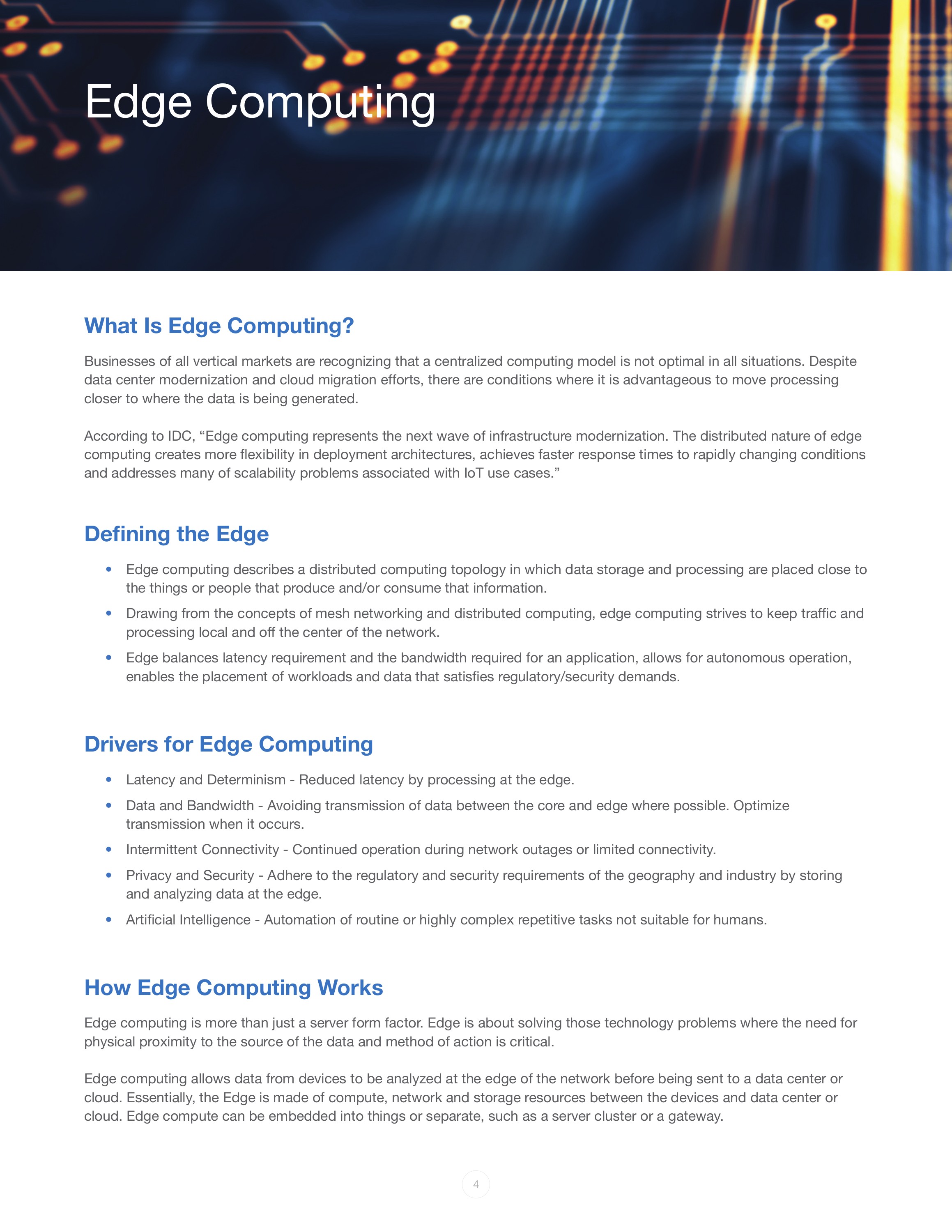 Edge Computing Resource Guide by Ingram Micro...