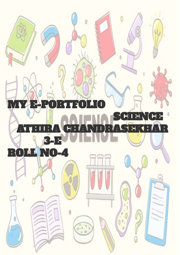 E-PORTFOLIO (SCIENCE) by Akash Chandrasekhar - Flipsnack