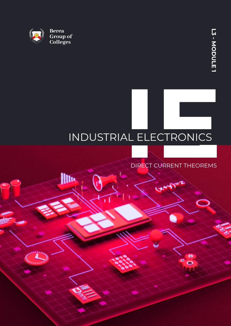 Industrial Electronics Level 3 Module 1 By E Publishing
