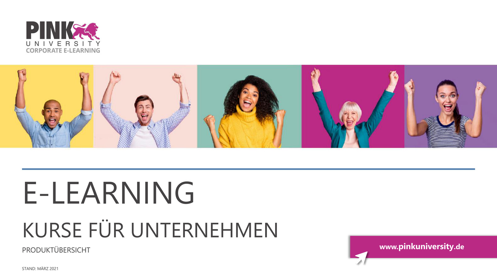 Pink University Produktübersicht by PINK University - Flipsnack