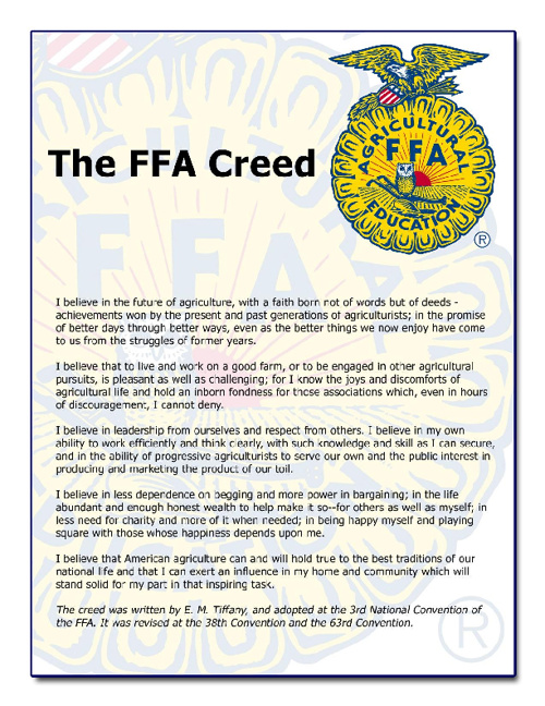 Spanish FFA Creed by Cory - Flipsnack