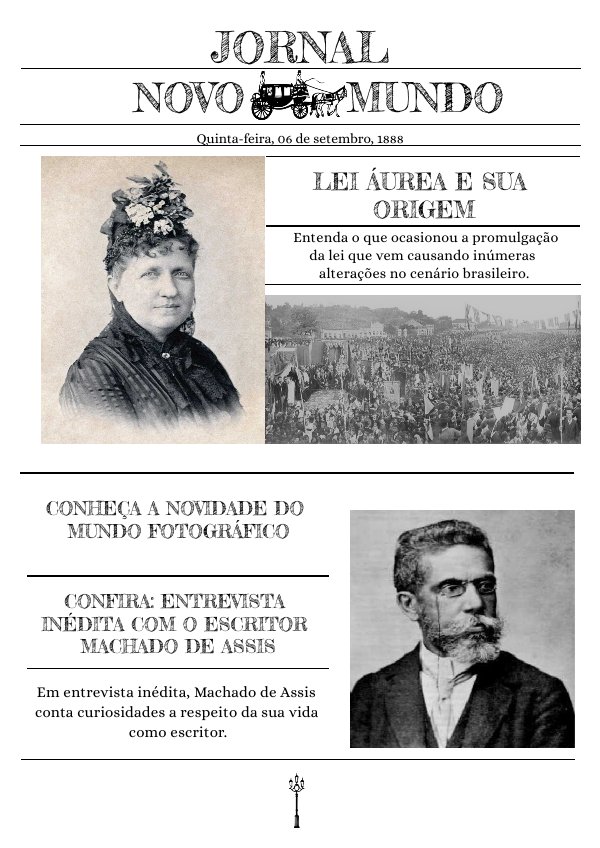 Jornal Novo Mundo by Laura Grecco Altoé - Flipsnack