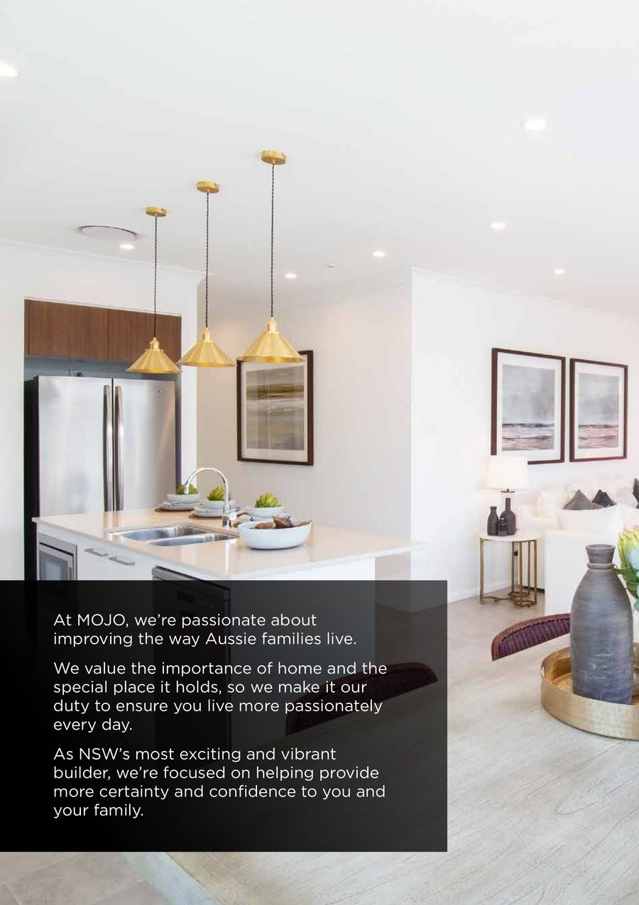 MOJO Homes - MORE Inclusions by Xplore