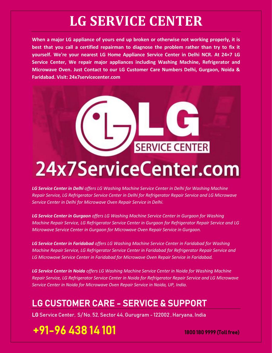 LG Service Center by Priyanka Lal - Flipsnack