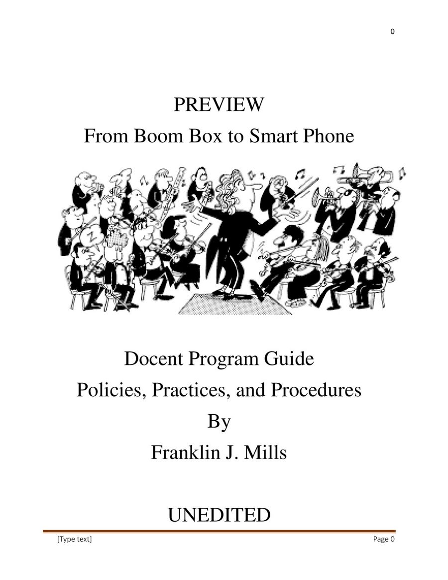Book I - Guide to Docent Program by franklinjmills - Flipsnack