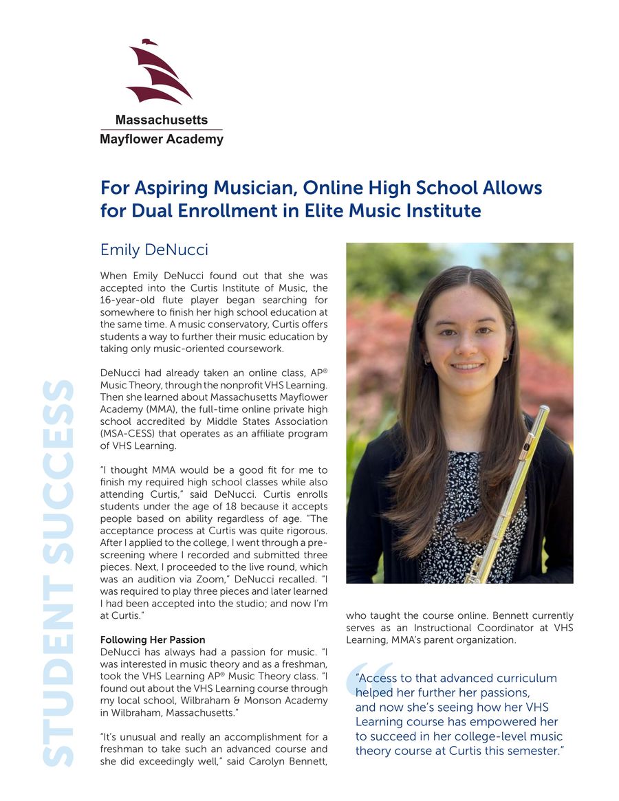 Case Study: Emily DeNucci by VHS Learning - Flipsnack