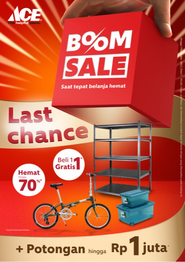 ACE Boom Sale 28 Sept-1 Nov 2022 [Z1] by ACE Indonesia - Flipsnack