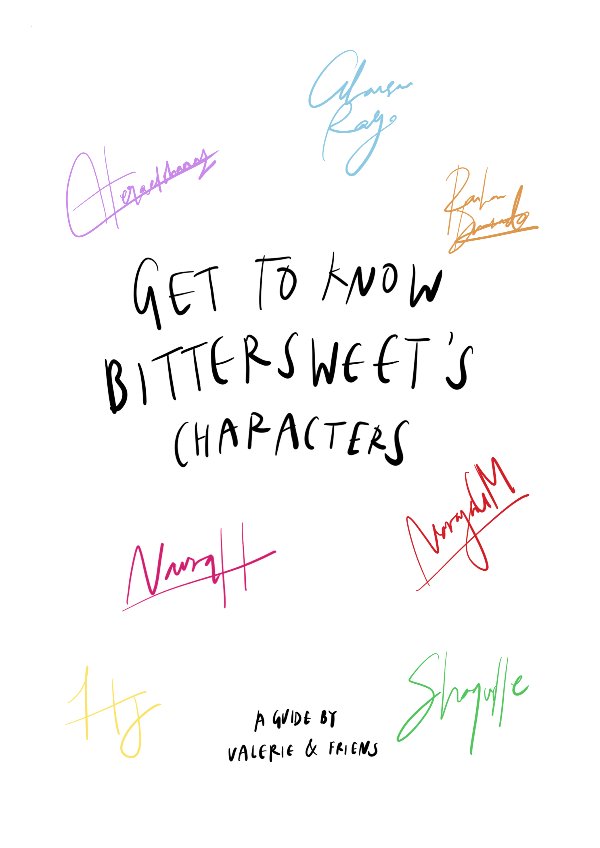 Get to Know: BITTERSWEET Characters by Valerie H.N.S - Flipsnack