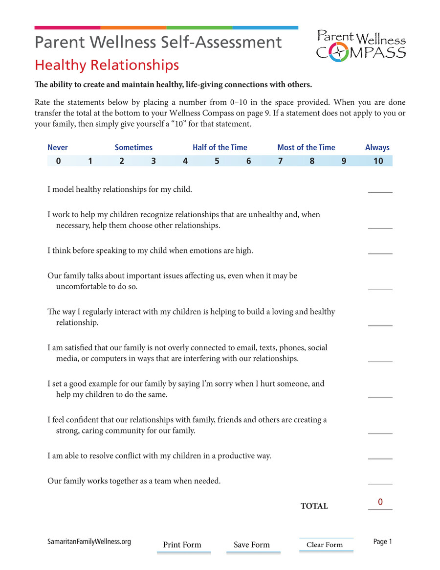 Parent Self Assessment by... - Flipsnack