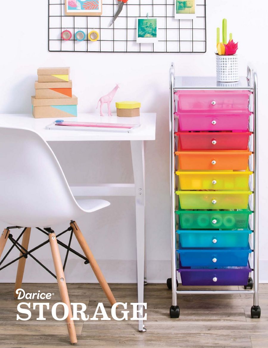 10 Drawer Storage Cart by Darice Inc - Flipsnack