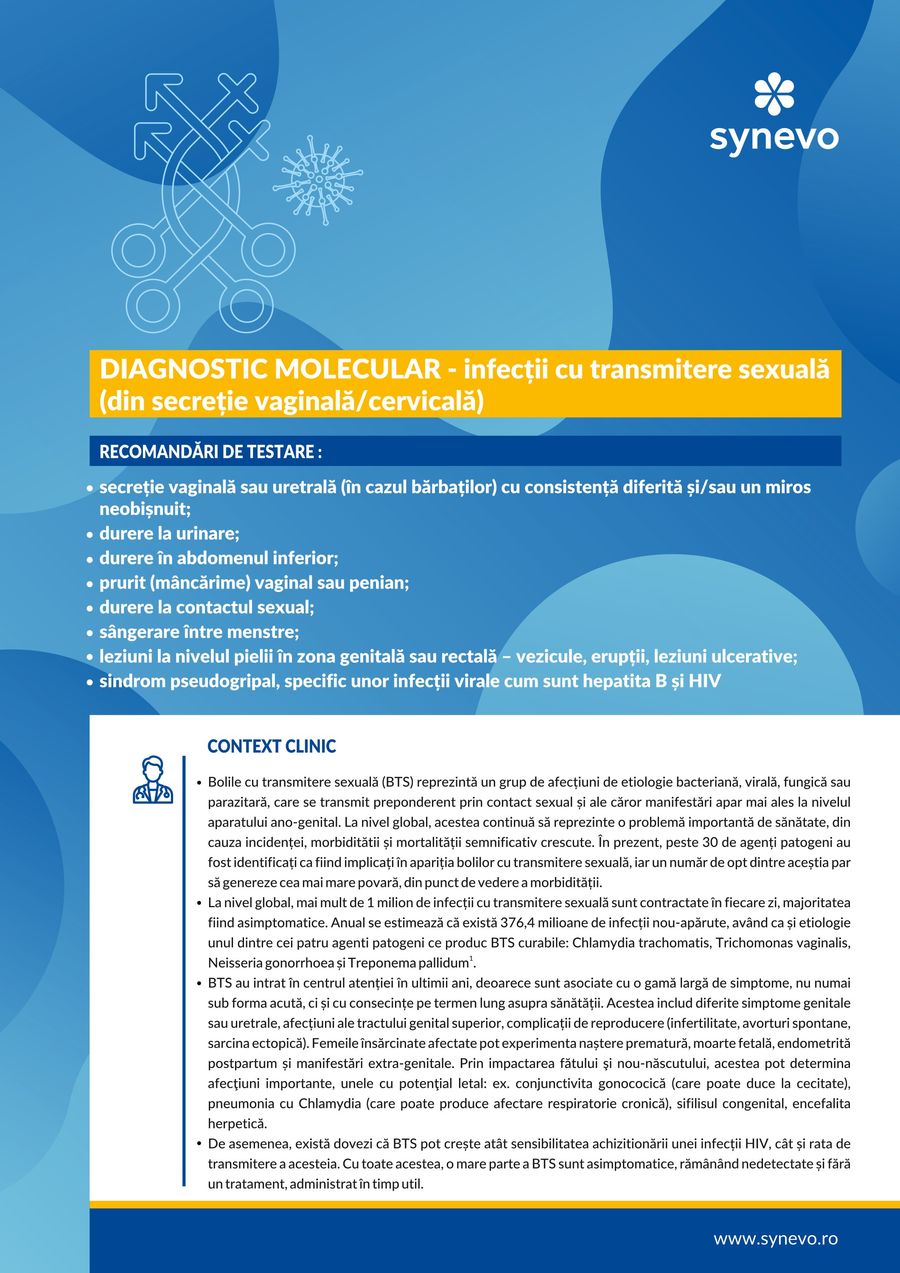Infecții cu transmitere sexuala_Iunie_2023 by Synevo Romania - Flipsnack