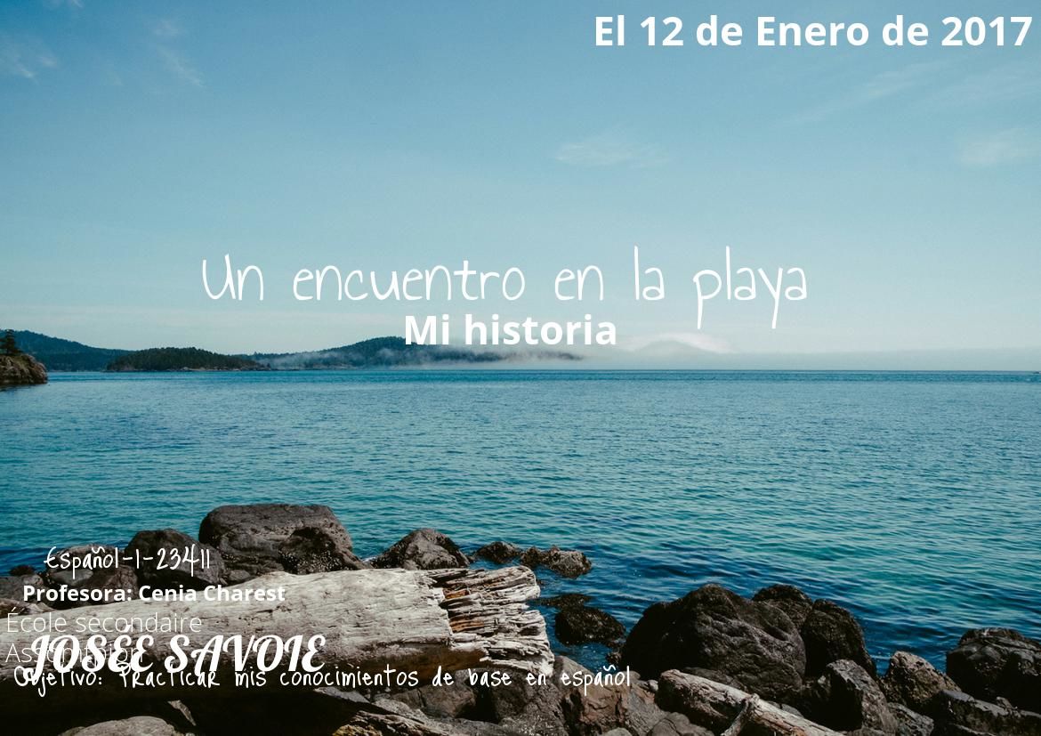 Un encuentro en la playa by joseesavoie19 - Flipsnack