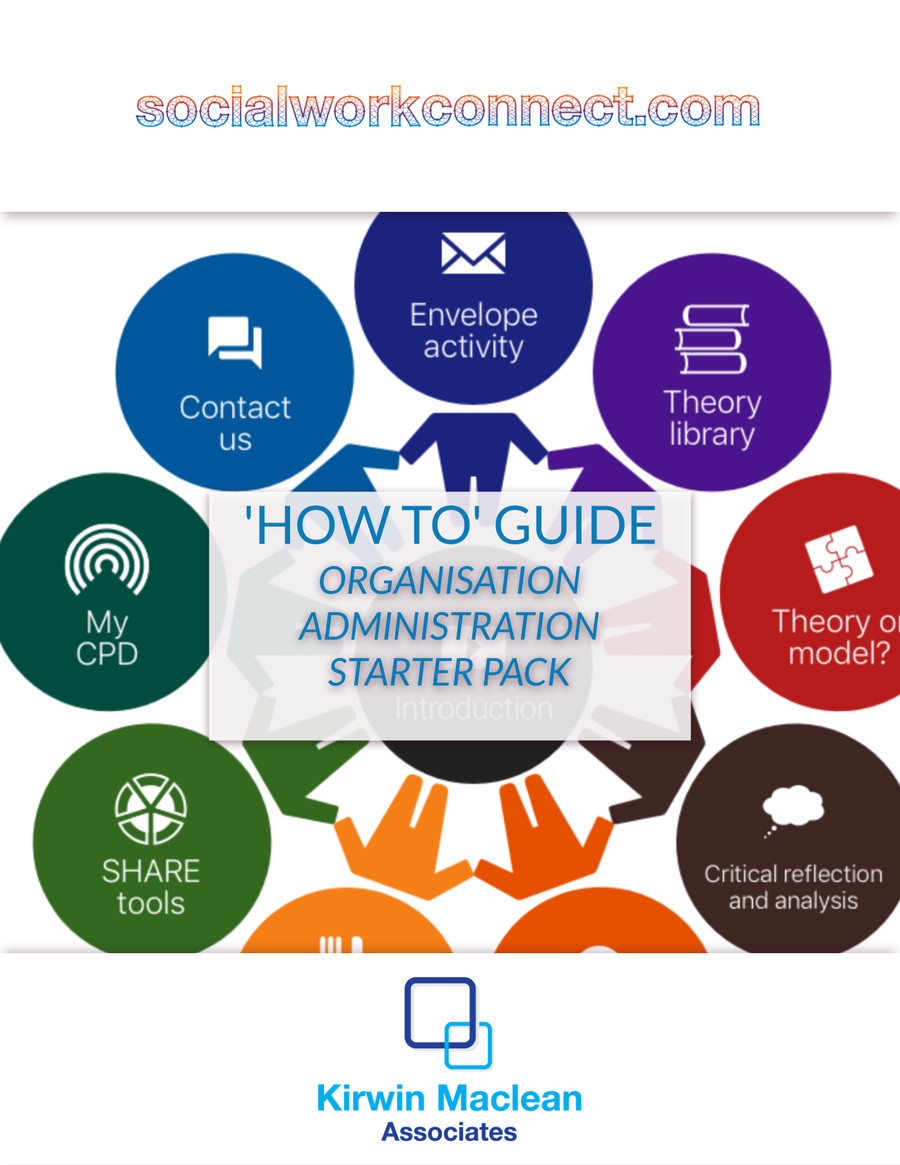 Organisation Administration Starter Pack by Social Work Connexct ...